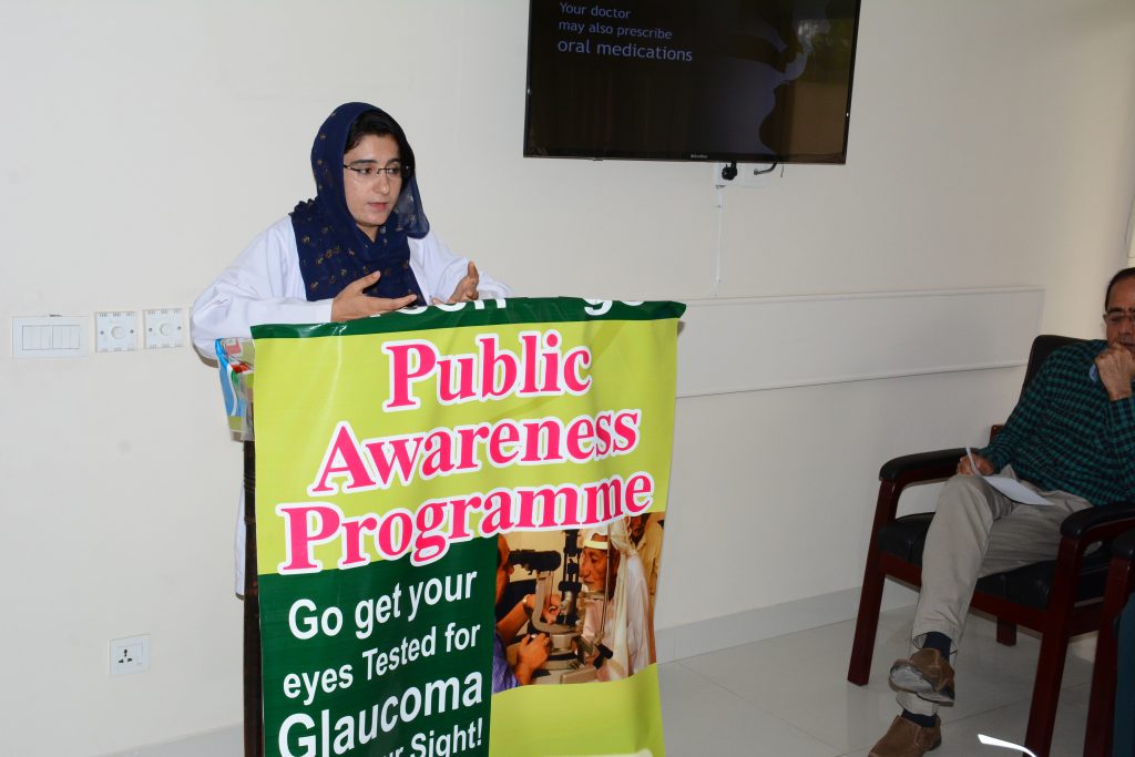 World Glaucoma Week » Public Awareness program
